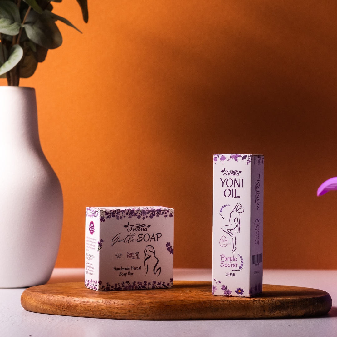 Fivona Yoni Oil with Yoni Bar Herbal Soap for Women 2-in-1 Set – Fivona.com
